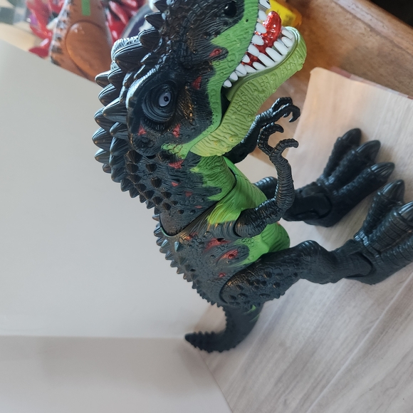 rangkoi | Toys | Trex Walking Dinosaur Led Lights Realistic Sounds Kids ...